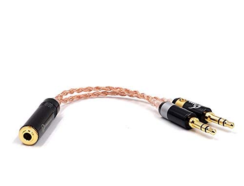 Yodonami PHA3バランス⇔3.5mm(メス) ヘッドホン延長ケーブル PHA-3 バラン(中古品)