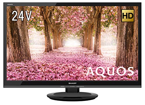 シャープ 24V型 液晶 テレビ AQUOS 2T-C24AC2 ハイビジョン 外付HDD録画対 (中古品)