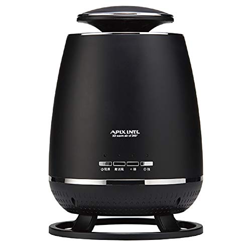 APIX アピックス 360°セラミックヒーター ブラック FSWH-0638 BK(中古品)