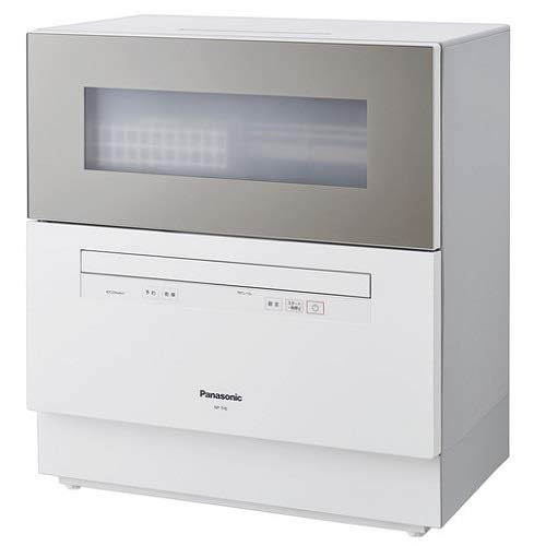 NP-TH2-N パナソニック 食器洗い乾燥機 食器点数40点（約5人分) シャンパン(中古品)
