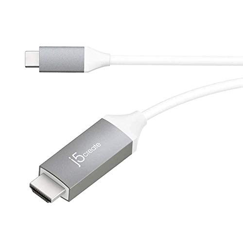 j5 create JCC153G USB Type-C to 4K HDMIケーブル 1.8m(中古品)