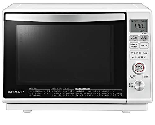 シャープ 過熱水蒸気 オーブンレンジ 23L ホワイト RE-SS8-XW(中古品)