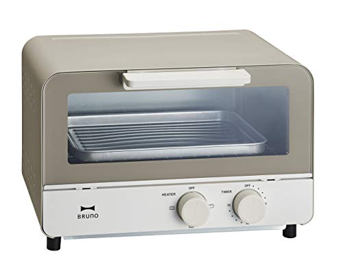 BRUNO ブルーノ オーブントースター 2枚焼き おしゃれ 北欧 BOE052 (ウォー(中古品)