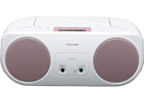 東芝 CDラジオ TY-C151（P）(中古品)