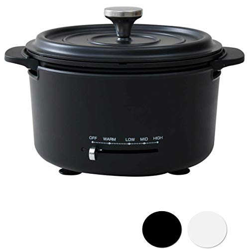 [山善] 電気鍋 IH直火対応 グリル鍋 マットブラック EGD-D650(MB) [メーカ (中古品)