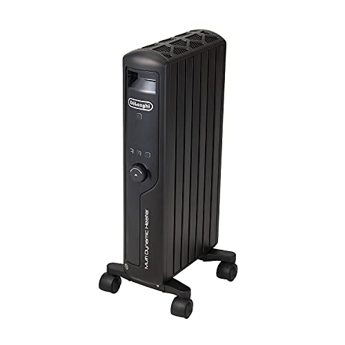 デロンギ(DeLonghi)マルチダイナミックヒーター ゼロ風暖房 マットブラック(中古品)