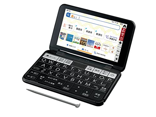 シャープ 電子辞書 BRAIN 高校生モデル(6教科対応) PW-H1-B(ブラック系) 20(中古品)