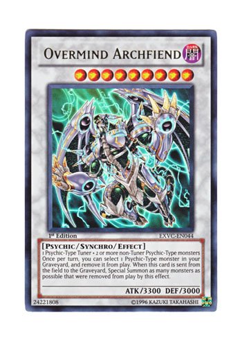 遊戯王 英語版 EXVC-EN044 Overmind Archfiend メンタルオーバー・デーモン (ウ(中古品)の通販はau PAY ...