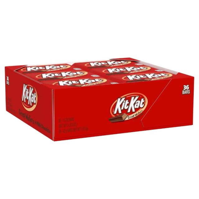 【アメリカコストコ品】キットカット クリスプ ウエハース ミルクチョコレート 約42g  36 個入り Kit Kat Crisp Wafers In Milk Chocolate, 1.5 oz, 36-count【お取り寄せ商品】【合わせて買いたい】