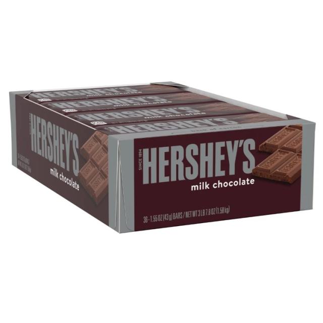 【アメリカコストコ品】ハーシーズ ミルクチョコレート 約43g  36個入り Hershey's Milk Chocolate, 1.55 oz, 36-count【お取り寄せ商品】【合わせて買いたい】