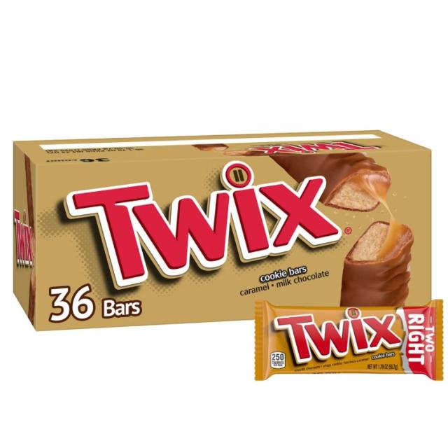 【アメリカコストコ品】Twix キャラメル クッキー チョコレート キャンディ バー、フルサイズ、約50g 、36 個入り Twix Caramel Cookie Chocolate Candy Bar, Full Size, 1.79 oz, 36-count【お取り寄せ商品】【合わせて買いたい】