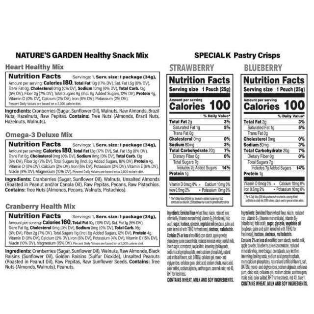 お取り寄せ商品】【アメリカコストコ品】ヘルシースナックボックス 65