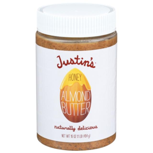 【お取り寄せ商品】[6個セット]ジャスティンズ ハニーアーモンドバター 約453g Justins NUT BUTTER ALMND HNY JAR 16OZ