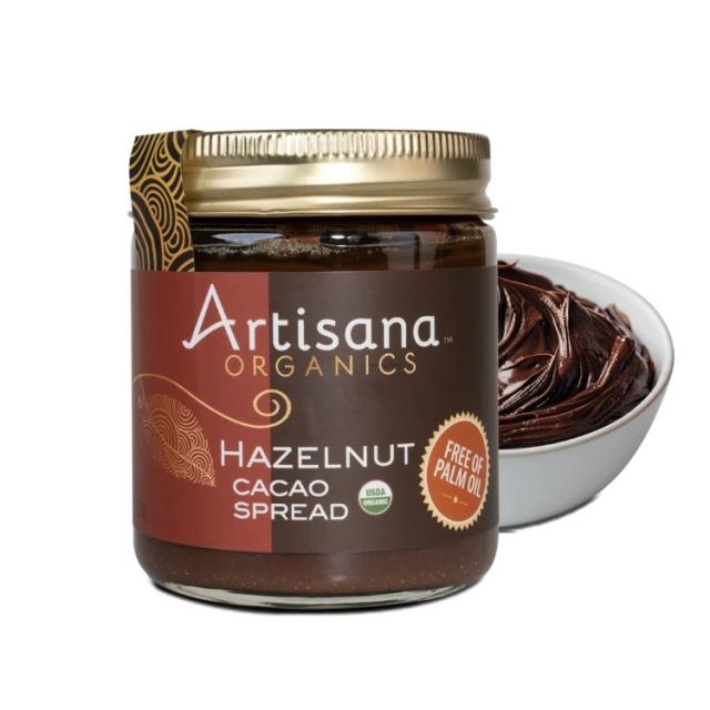 【お取り寄せ商品】[6個セット]アーティサナ オーガニックス ヘーゼルナッツカカオスプレッド クリームArtisana Organics SPREAD HAZELNUT CACAO ORG 8OZ