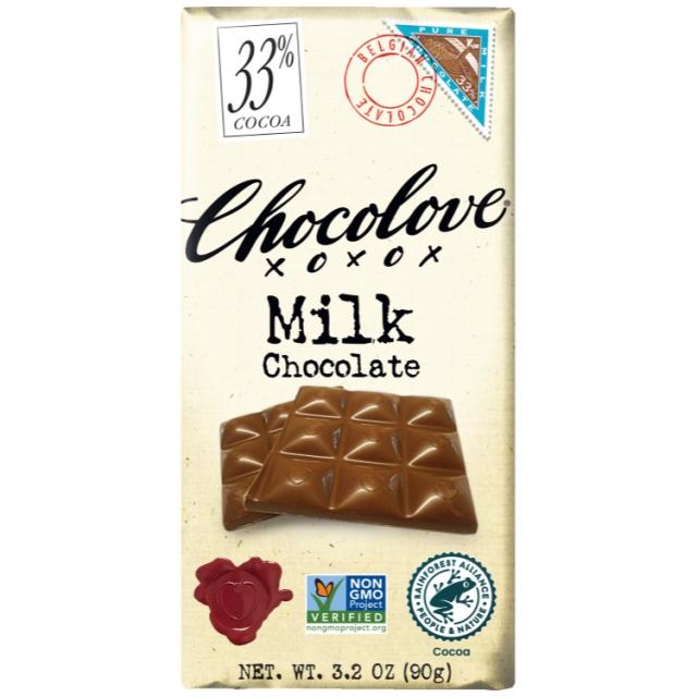 [12個セット] チョコラブ ミルクチョコレート Chocolove Milk Chocolate 【お取り寄せ商品】【合わせて買いたい】