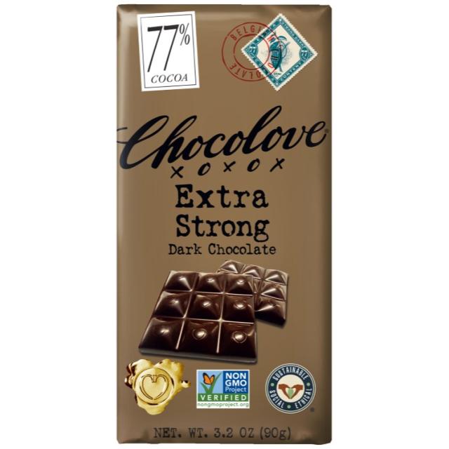 [12個セット] チョコラブ エクストラストロングダークチョコレート Chocolove Extra Strong Dark Chocolate 【お取り寄せ商品】【合わせて買いたい】