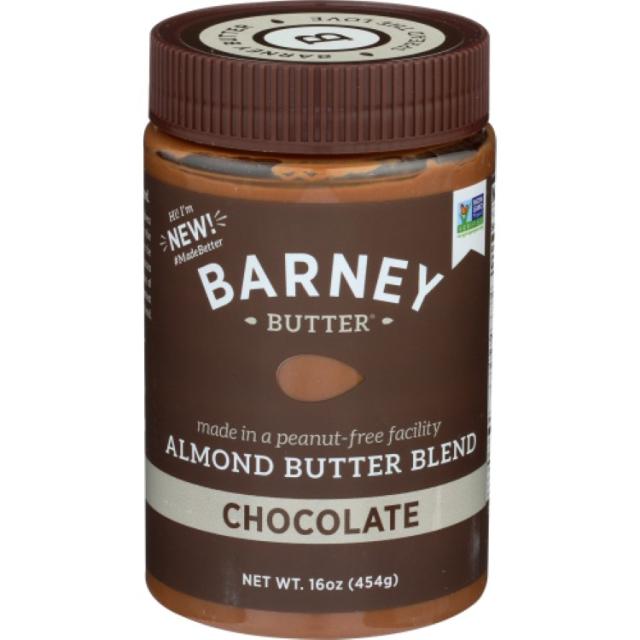 【お取り寄せ商品】[6個セット]バーニーバター アーモンドバターブレンド チョコレート 16ozBarney butter NUT BUTTER ALMOND CHOCOLA 16OZ