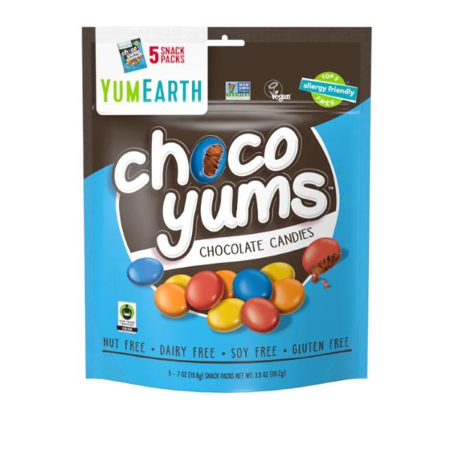 [12個セット] ヤムアース チョコヤムス チョコレート 99.2g(3.5 oz) Yumearth Choco Yums 5Pc Sup 【お取り寄せ商品】【合わせて買いたい】