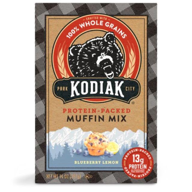 【お取り寄せ商品】[6個セット]コディアック プロテインパックドマフィンミックス ブルーベリーレモン 13gプロテインKodiak MIX MUFFIN BLBRY LMN PRTN 14OZ