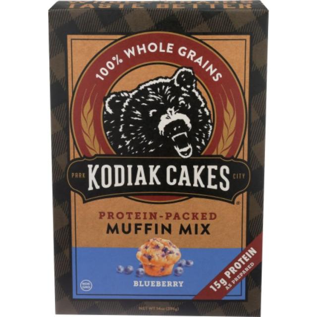 【お取り寄せ商品】[6個セット]コディアック プロテインパックドマフィンミックス ブルーベリーKodiak MIX MUFFIN BLUEBERRY 14OZ