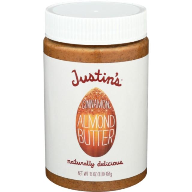 【お取り寄せ商品】[6個セット]ジャスティンズ シナモンアーモンドバター 約453g Justins NUT BTTR ALMND CINNMN 16OZ