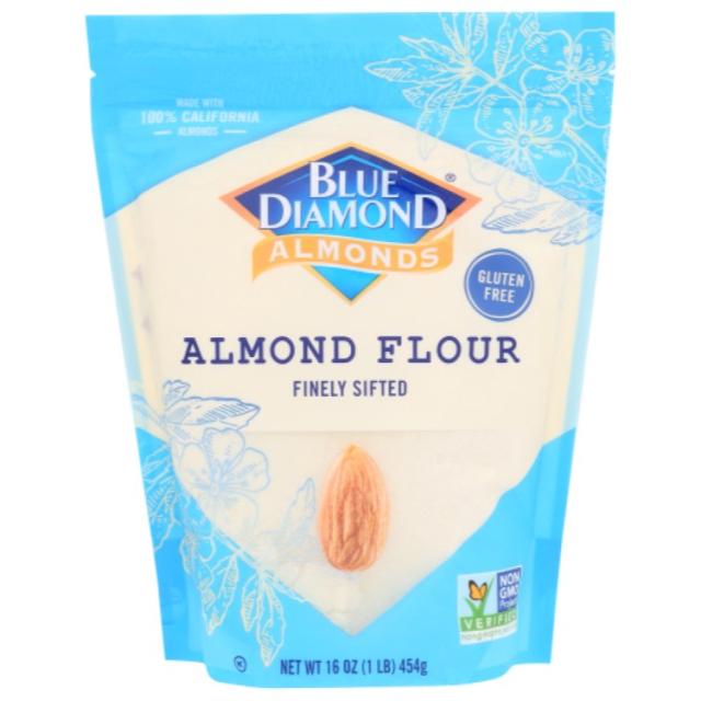 【お取り寄せ商品】[4個セット]ブルーダイヤモンド アーモンド粉 Blue Diamond Almond Flour 1LB