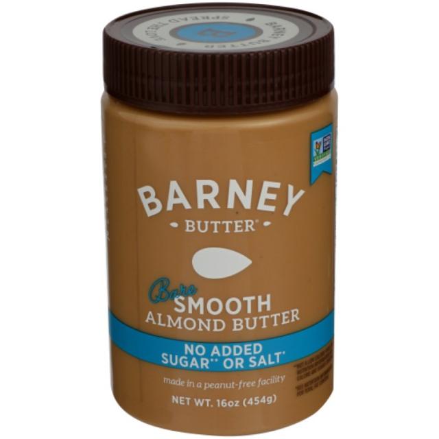 【お取り寄せ商品】[6個セット]バーニーバター ベアスムースアーモンドバター 砂糖・塩不使用 16ozNUT BTTR BARE SMOOTH 16OZ