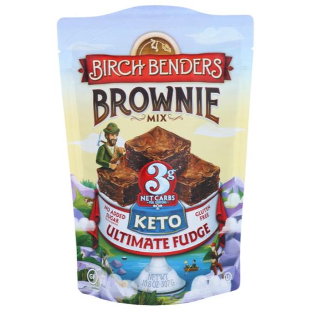 【お取り寄せ商品】[6個セット]バーチベンダーズ ブラウニーミックス ケトアルティメットファッジBirch Benders Mix Brownie Fudge Ult 10.8OZ