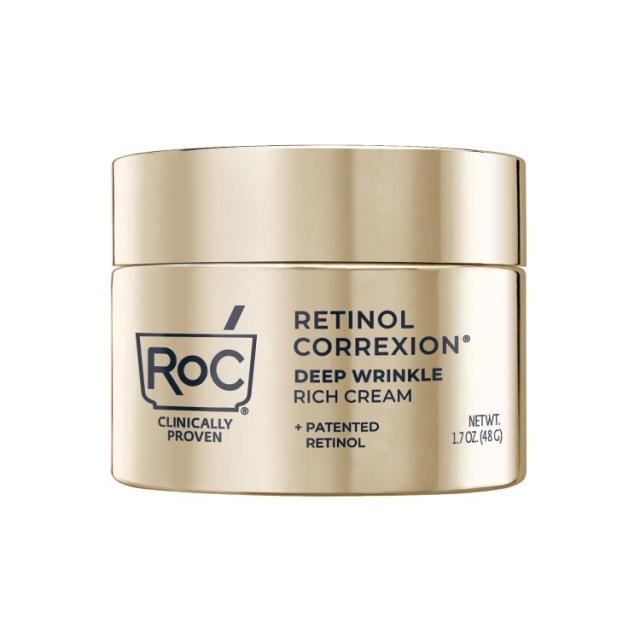 お取り寄せ RoC ロック レチノールコレクション ディープリンクル リッチクリーム 48g RoC Retinol Correction, Deep Wrinkle, Rich Cream 1.7oz