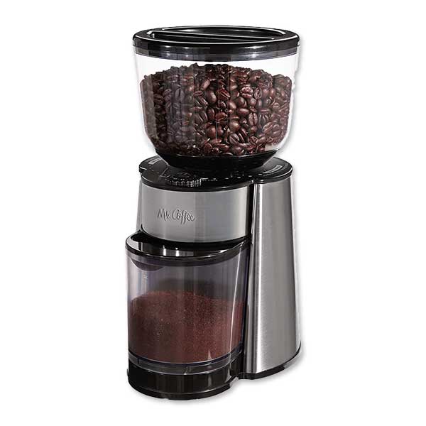 【お取り寄せ商品】ミスターコーヒー 電動式コーヒーグラインダー コーヒーミル ブラック Mr. Coffee Automatic Burr Mill 豆挽き オシャレ [海外直送] アメリカ
