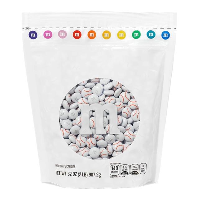 M&M’S ベースボール ミルクチョコレートキャンディー 2ポンド（907g） バルク ベースボール M&M’S Baseball Milk Chocolate Candies, 2 lbs Bulk Baseball 【お取り寄せ商品】【合わせて買いたい】
