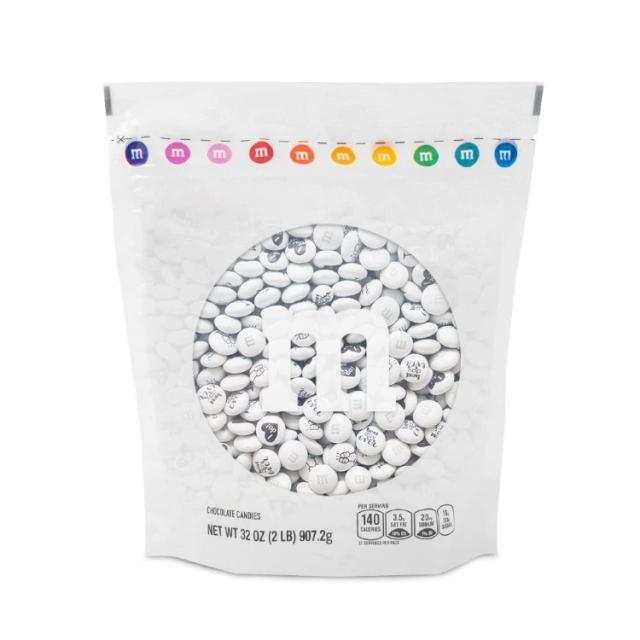 M&M’S ウェディングテーマ バルクチョコレートキャンディ 2 ポンド（907g） M&M’S Wedding Themed M&M'S Candy Bulk - 2 lbs Assorted Chocolate Candy 【お取り寄せ商品】【合わせて買いたい】