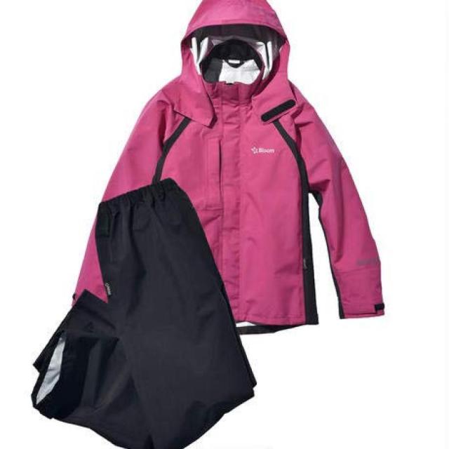 Bloom ブルーム ウェア マゼンタ Sサイズ 上下セット ゴアテックス 67610 田中産業株式会社｜ 防水 防風 作業着 フィールドウェア アウトドア