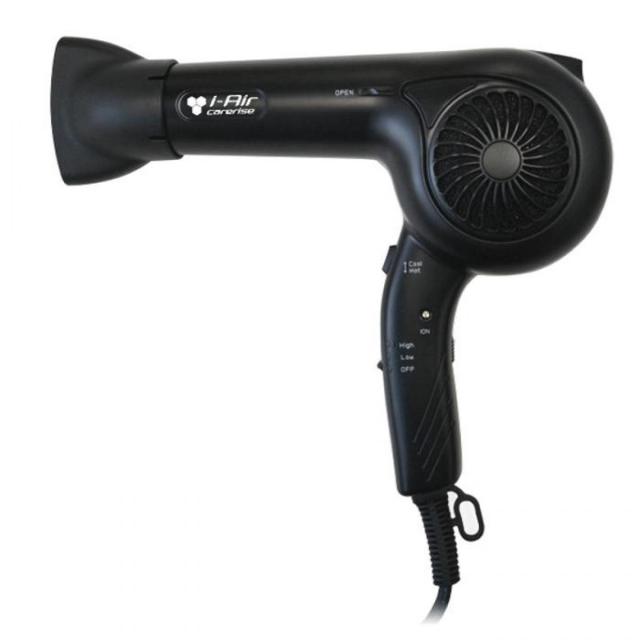 ケアライズ ヘアドライヤー TF-1408MB 750W 低電力 ブラック 遠赤外線 エコ仕様 マイナスイオン スタイリング ドライヤー 美容家電