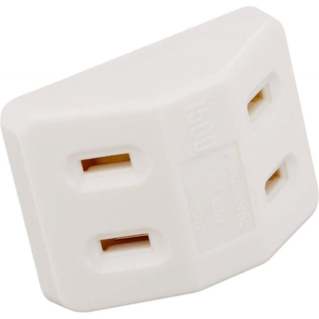 パナソニック Panasonic 三角タップ1500/P WH2012PK 2個口 電源タップの通販はau PAY マーケット - ダイユーエイト.com | au PAY マーケット－通販サイト