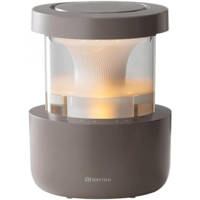 リズム(RHYTHM) 加湿器 超音波式 MIST 350 ウォームグレー 9YYA29RH84 10畳対応 2.2L お手入れ簡単 タンク乾燥機能付き タンク取外し可能