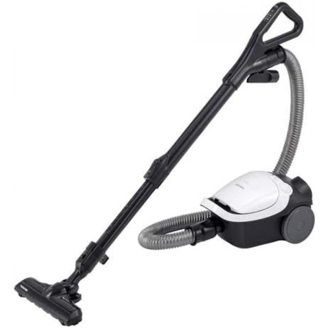 TOSHIBA 東芝 紙パック式クリーナー コード式 VC-PH65A-W ホワイト キャニスター型 ノーマルヘッド 掃除機 クリーナー 軽量コンパクト