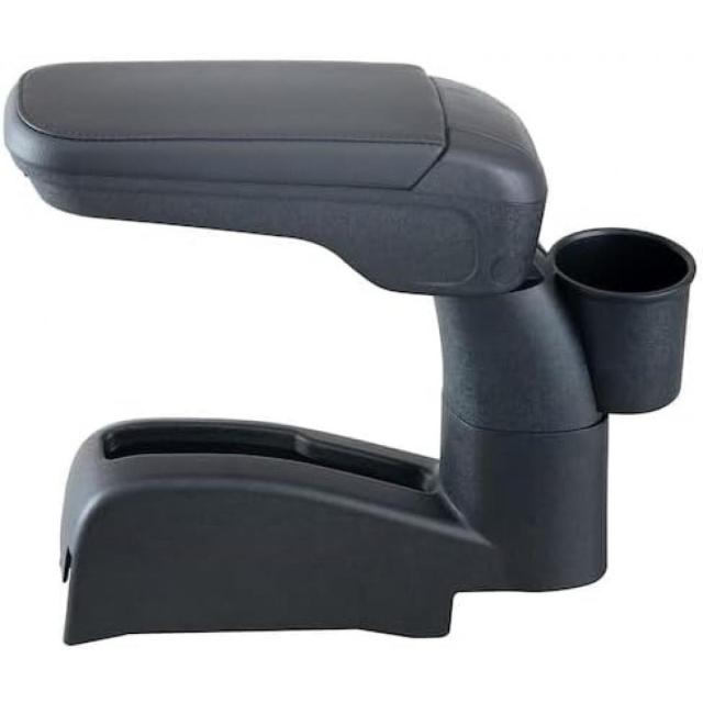 セイワ SEIWA ダイハツ・ハイゼットカーゴ専用アームレストAタイプ WA167 コンソール中敷き カーボン柄 ブラック アームレスト ドリンクホルダー 肘置き