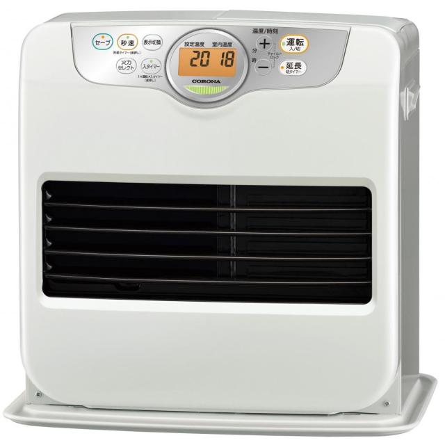 【在庫有・即納】コロナ CORONA 石油ファンヒーター FH-G3625BY W シェルホワイト4906128502432　FH-G3624BY後継機種