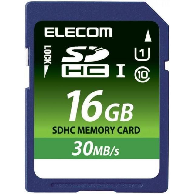 エレコム ELECOM SD HCカード 16GB MF-FS016GU11LRA 高速データ転送 デジタル一眼向け デジタルビデオカメラ向け 著作権保護機能の通販はau PAY マーケット ...