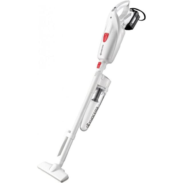 京セラ(Kyodera) 充電式クリーナー DHC181 ホワイト 本体のみ　プロ向け 掃除機 旧リョービ 旧RYOBI