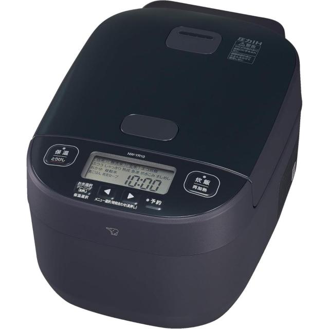 【在庫有・即納】象印 圧力IH炊飯ジャー 極め炊き 5.5合炊き ストレートブラック NW-YR10-BZ 大火力 炊飯器 炊き分け IH