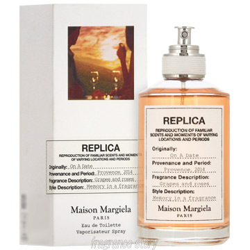 メゾン マルジェラ Maison Margiela レプリカ オン ア デート 100ml EDT 〔訳あり 紐汚れあり fs 【香水】【即納】