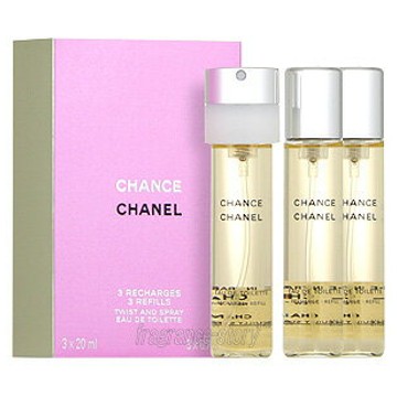 シャネル CHANEL チャンス ツイスト&スプレー 20ml×3 EDT 〔3リフィル〕 SP fs 【香水 レディース】【即納】