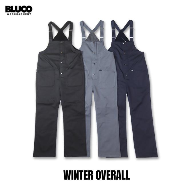 BLUCO(ブルコ) OL-43-006 WINTER OVERALL 3色(BLK/GRY/NVY)