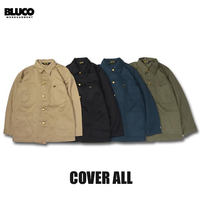 ☆セールプライス!! BLUCO(ブルコ) OL-1301 COVER ALL 4色(KHK/NVY/OLV/BLK)
