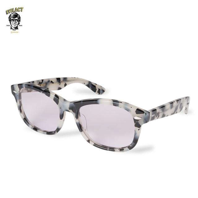 EVILACT(イーブルアクト) CYCLONE-15 フロストダルメシアンフレームx調光パープルレンズ