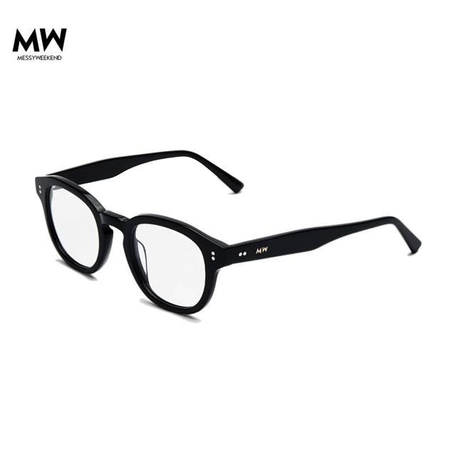☆セールプライス!! MESSY WEEKEND(メッシーウィークエンド) BILLE ブラックフレームxBLUE LIGHTレンズ