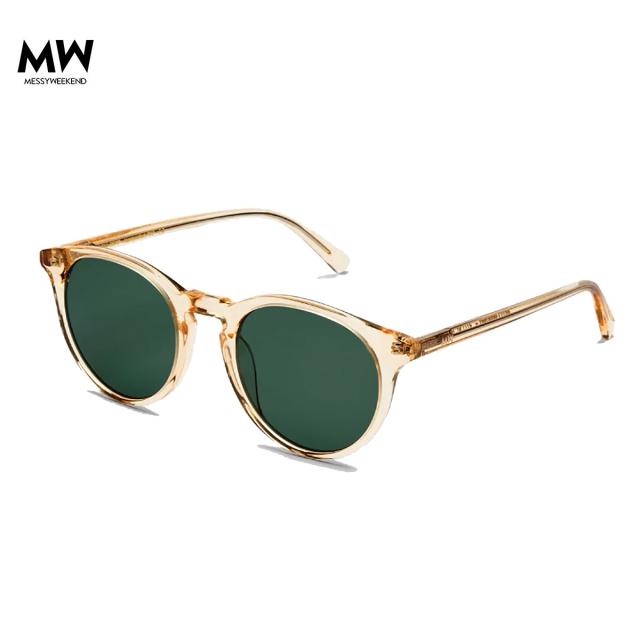 ☆セールプライス!! MESSY WEEKEND(メッシーウィークエンド) NEW DEPP シャンパンフレームxグリーンレンズ