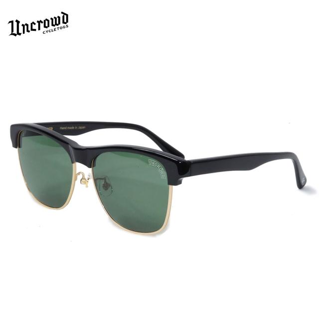 UNCROWD(アンクラウド) CHASER ブラックフレームｘグリーンレンズ